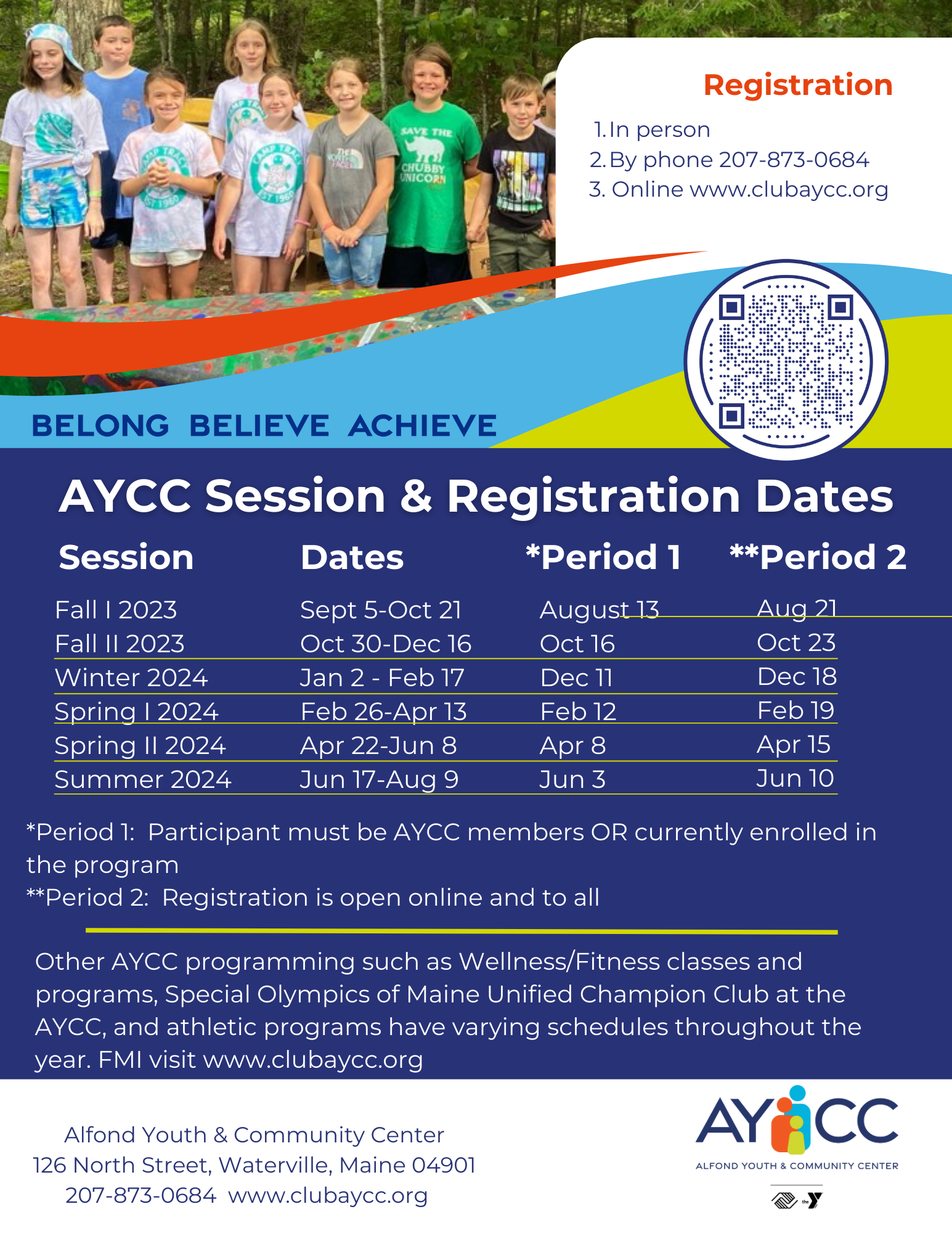 Registration – Alfond Youth & Community Center