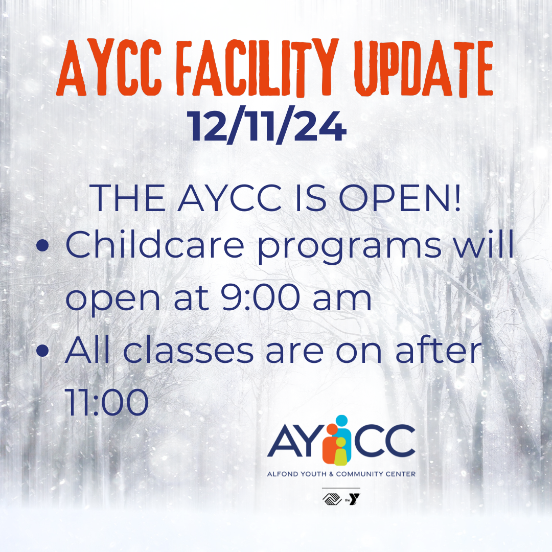 AYCC FACILITY UPDATES 12/11 - Alfond Youth & Community Center